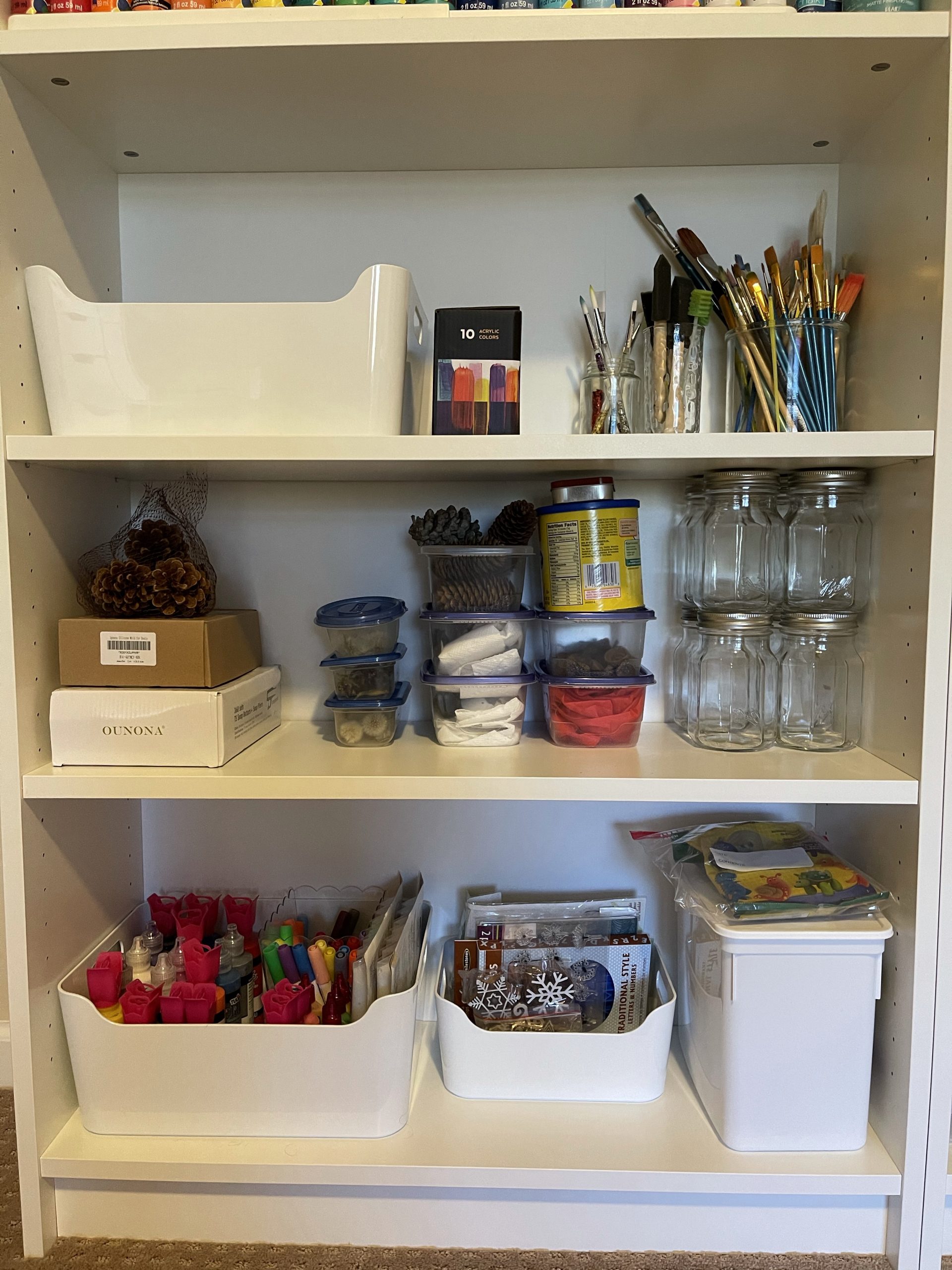 Craft Room Ideas With a Few Storage Hacks - Katieish