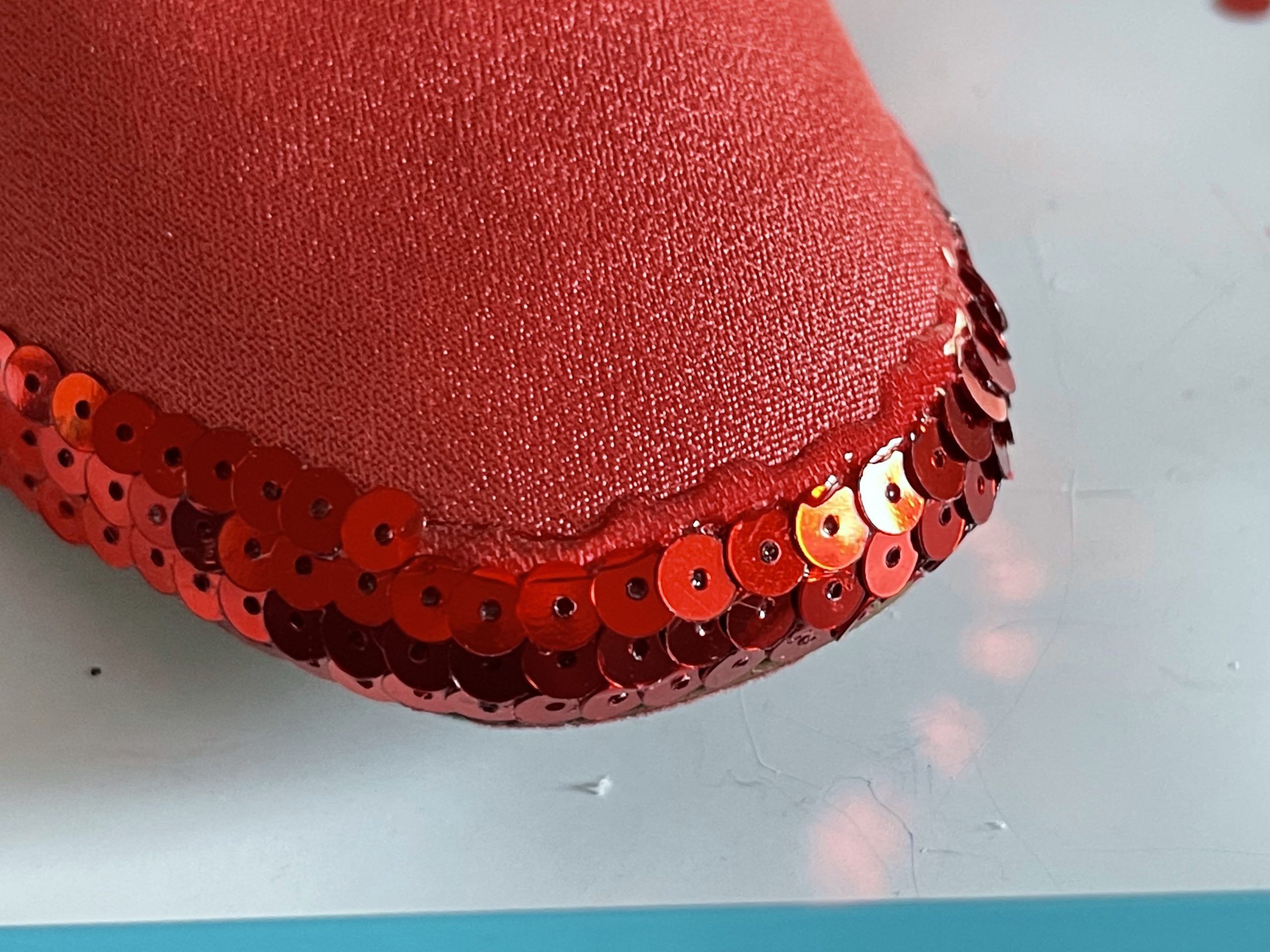 DIY Sequin Ruby Slippers – Katieish
