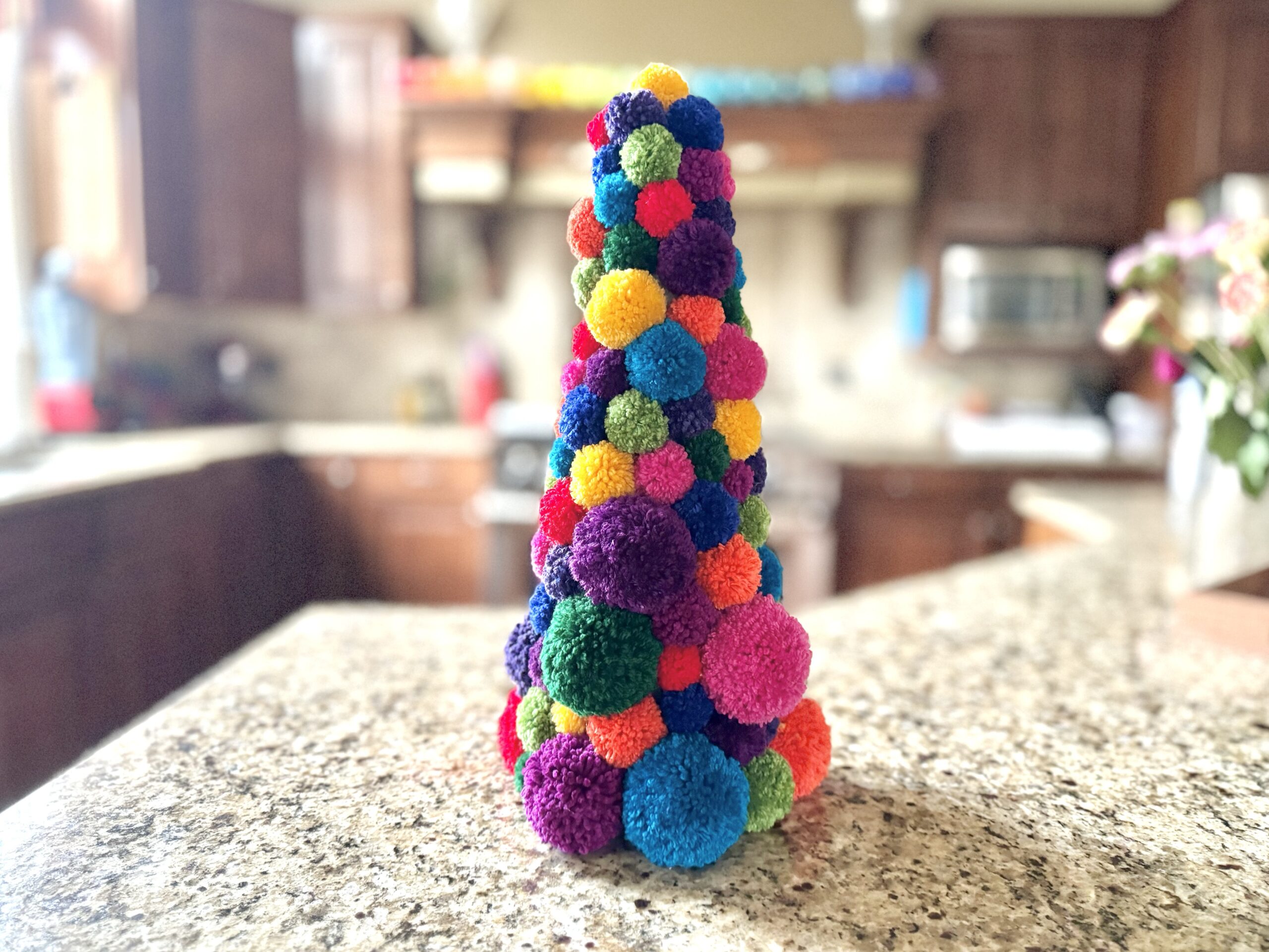 Colorful Pom Pom Tree - Katieish