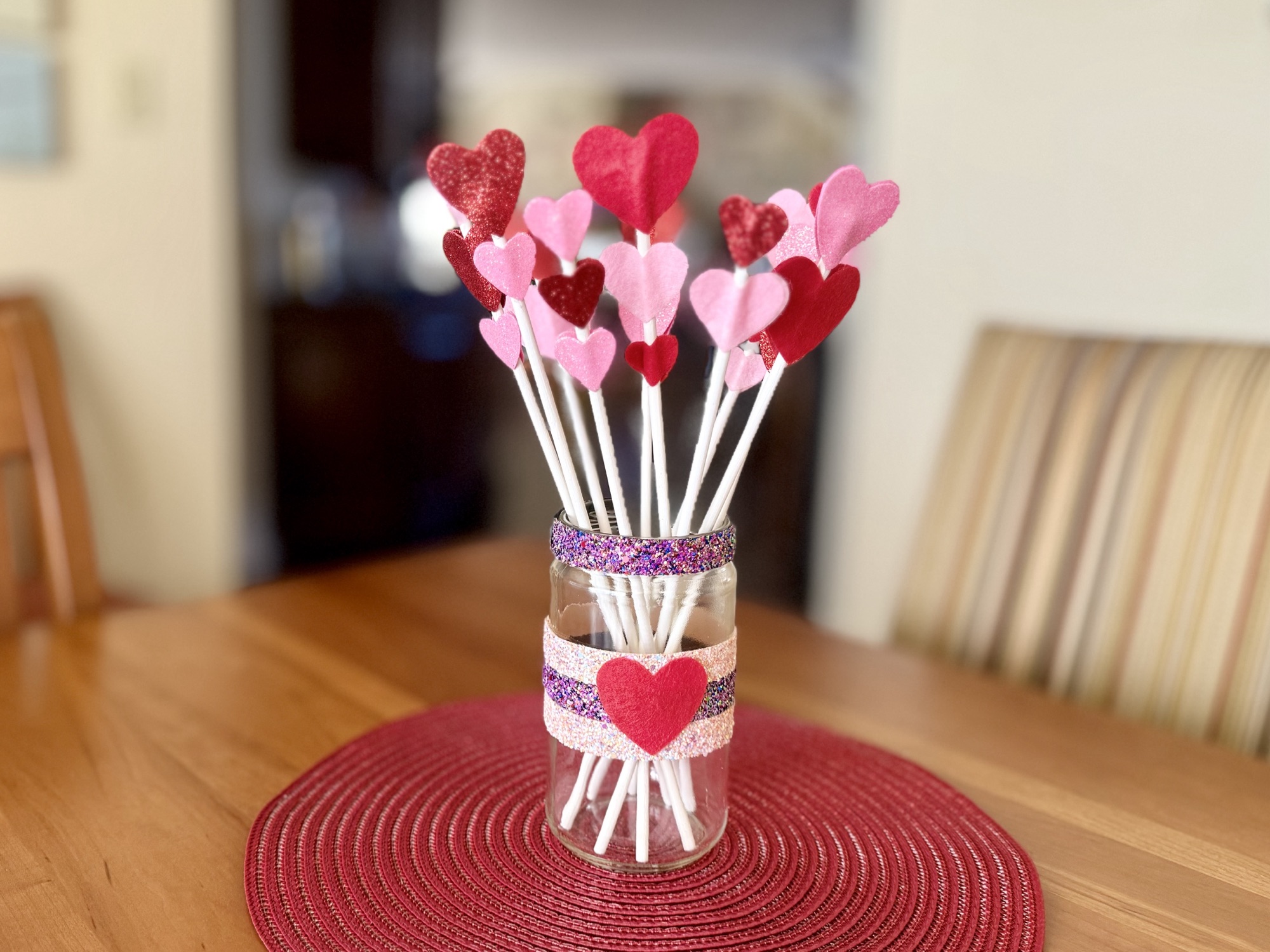 Happy Heart Centerpiece - Katieish